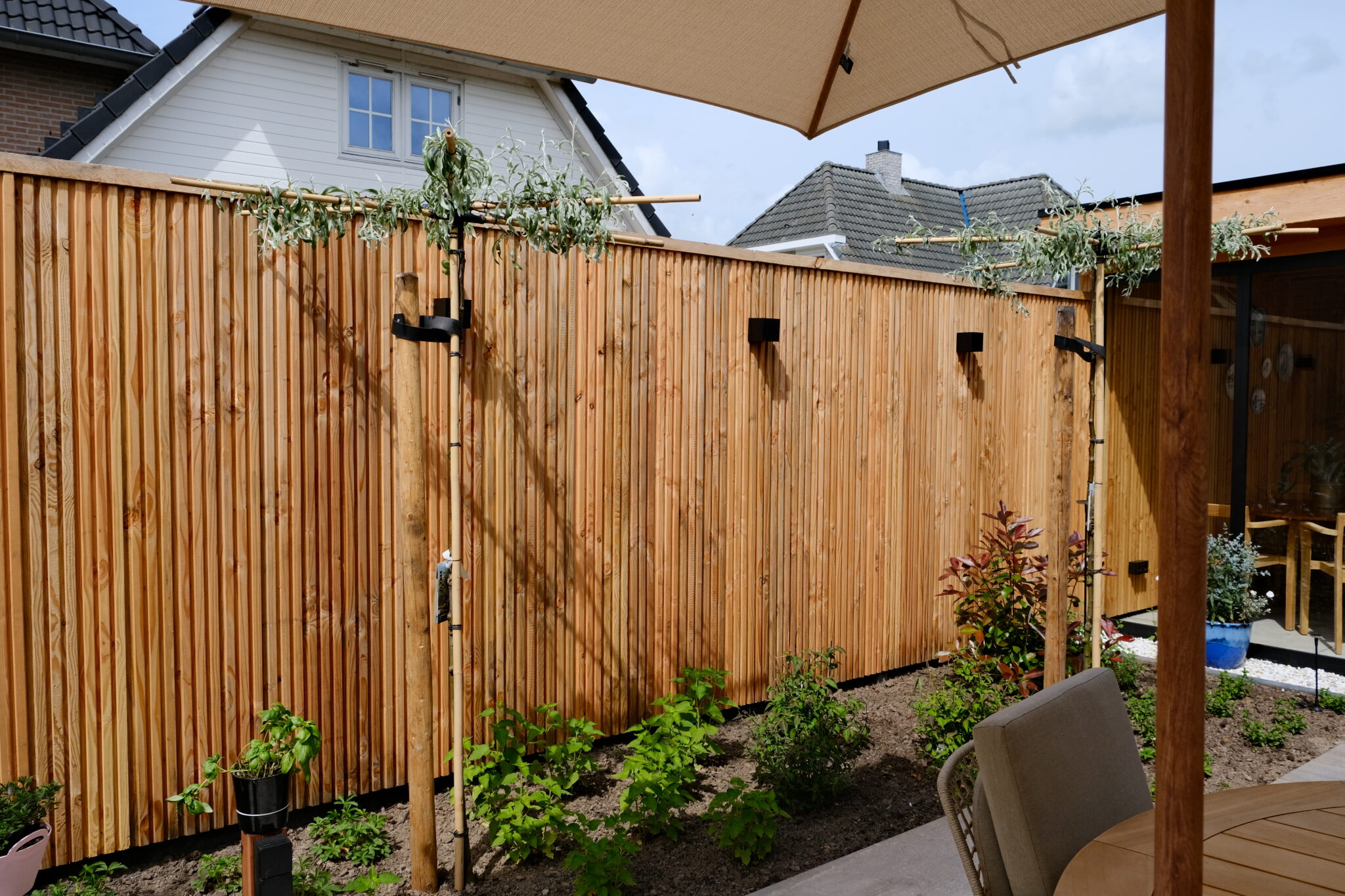 Schutting triple profiel dubbelwandig kopen? Outdoor gigant.